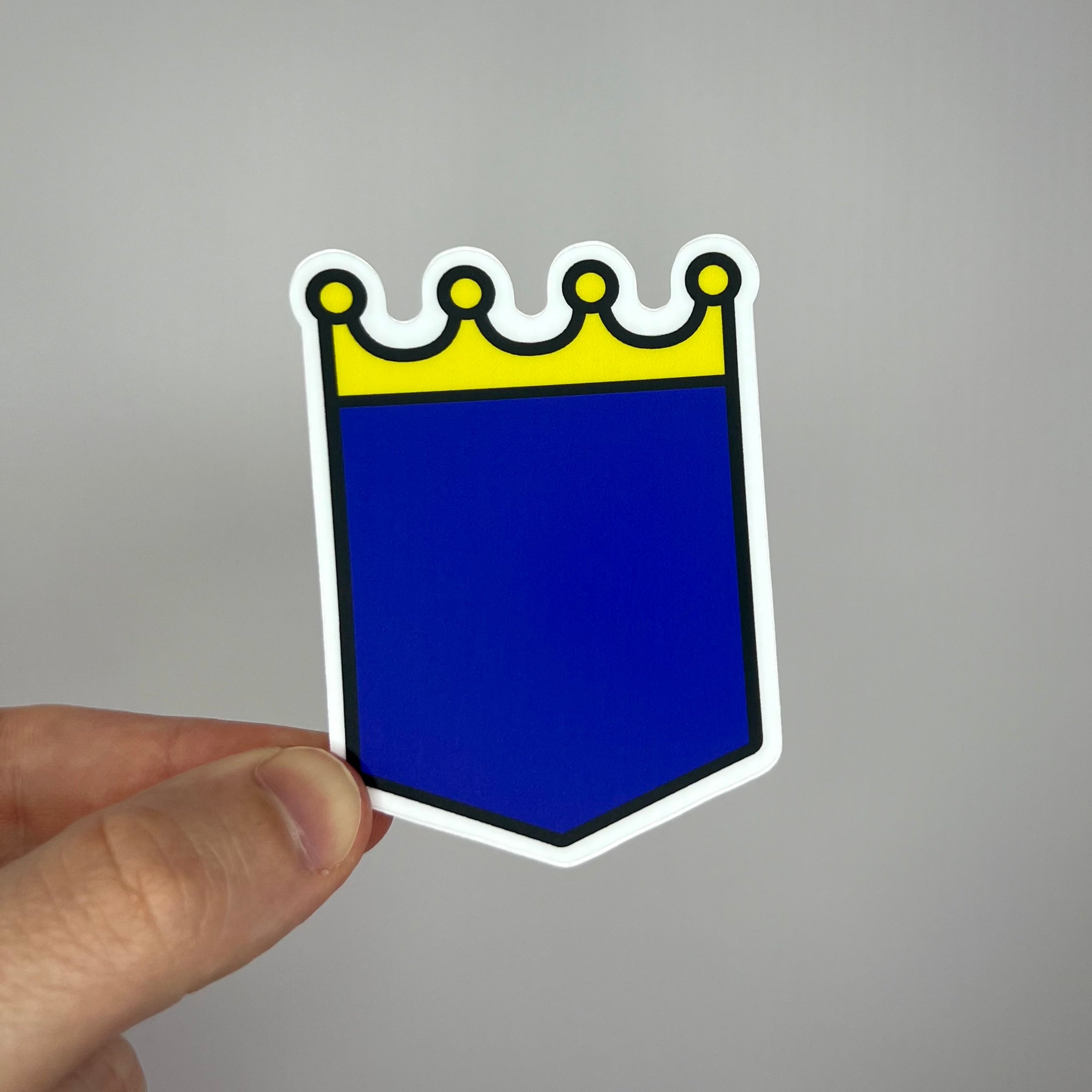 Royal Crown Sticker – Knight Owl Design